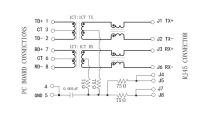 China XFATM9R-CTxu1-4M Single Port Rj45 Connector With Integrated Magnetics 10/100M for sale