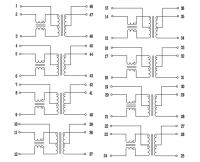 China Dual Ports HB4012HLT Pulse Transformer LAN Discrete Modules for sale