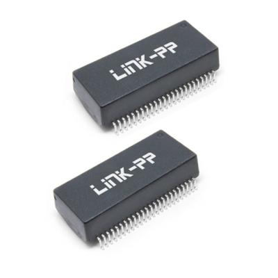 China HXB4019HLT SMT Dual Port 2.5G PoE+ Ethernet Transformer Modules for sale