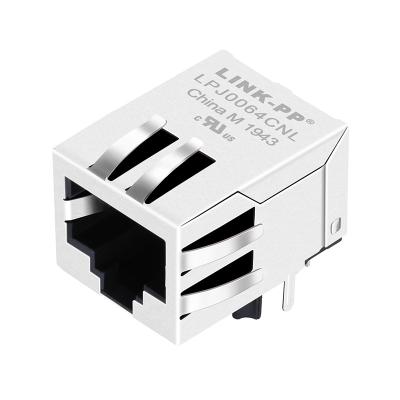 China 6605424-1 LPJ0064CNL 100Base-T Magnetic RJ45 Jack Through Hole for sale