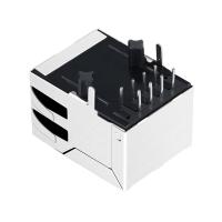 China 6605424-1 LPJ0064CNL 100Base-T Magnetic RJ45 Jack Through Hole for sale