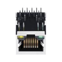 China LPJG0926HENLS4R PoE+ RJ45 Connector with Through-Hole Reflow for sale