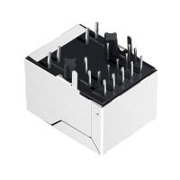 China LPJG0926HENLS4R PoE+ RJ45 Connector with Through-Hole Reflow for sale