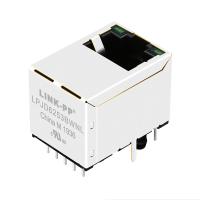 China 7499410221 Cross Magnetic Vertical RJ45 Jack , Top Entry RJ45 Integrated XFMR for sale