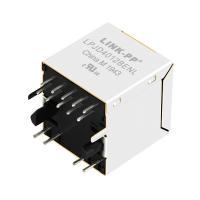 China LPJD4012BENL RJ45 Vertical Equivalent to Pulse JX3V-9010NL/JX3V-9010NLT for sale