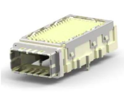 China 2149157-1 CXP Receptacle Assembly 125Gb/s Max With Heat Sink for sale