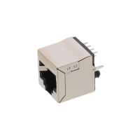 China TE 133184-E Shielded Single Port RJ45 Jack Vertical Mounting for sale