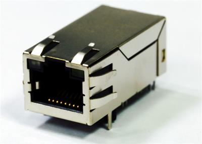 China Equivalent ARJP11C-MASD-AB-A-FM2 1 Port RJ45 Magjack Coon R/A 10/100Mbps Network for sale