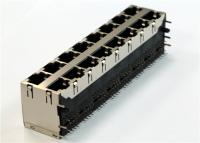 China LPJE100XCNL Cross Stacked 2x8 RJ45 , 3022815605 Connector 16 Ethernet Ports for sale
