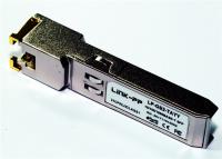 China Rj45 Copper SFP 10/100/1000 BASE-T SGMII -40°C to +85°C Industrial Temp 1.25 Gigabit Ethernet for sale