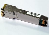 China Rj45 Copper SFP 10/100/1000 BASE-T SGMII -40°C to +85°C Industrial Temp 1.25 Gigabit Ethernet for sale