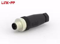China M12 Circular Metric Connectors T4111001041-000 Cable Mounting for sale
