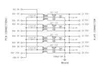 China 1840029-1 RJ45 OVER DUAL USB  Compatible Pin to Pin 10/100/1000Base Ethernet for sale