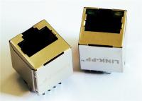 China Female Vertical RJ45 Jack RJ-180A03 With 10/100Base-T Transformer LPJD0011BENL for sale