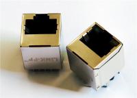 China RV1-1610QP1A Vertical RJ45 Jack 1000Base-T Magnetic Integrated for sale