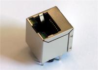 China LPJD0608BONL Cross Single Vertical RJ45 Jack 10/100/1000 RV1-1600QP1A for sale