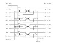 China MIC38121-5356W-LF3 , 7498111120 Rj45 1GbE Magnetics Jack LPJG19662AGNL for sale