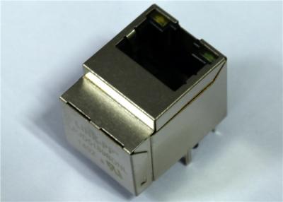 China 7499110120A Vertical RJ45 Jack 1000Base-T To Gigabit Network for sale