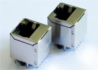 China JKVP111108106H Pin to Pin Vertical RJ45 Jack Compatible 10/100Base-T Ethernet for sale