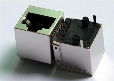 China 85508-5001 Vertical RJ45 Jack 8P8C Shielded Modular Connector Top Entry for sale