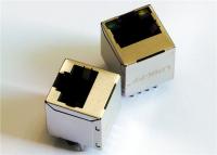 China LPJD0012DNL Vertical RJ45 Connector , Pin Compatible MJ303A-8000-21D for sale