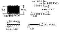 China SMD Package TAIMAG HC-027 Ethernet Transformer PCMCIA 12 Pins for sale