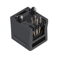 China SS-6546-NF RJ45 Modular Jacks Unshielded Vertical Orientation for sale