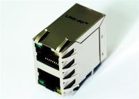China DA1T002I3 Stacked RJ45 2x1 Integrated Magnetics 1000Base-Tx Ethernet for sale