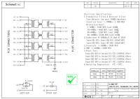 China 1000Base-T 2x1 Rj45 With LED XMH-9760-J0EA130-A46 Wireless Ethernet Connector for sale