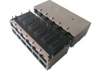 China J0B-0386NL CONN MAGJACK 12PORT 1000 BASE-T 2x6 POE+ Ethernet Socket for sale
