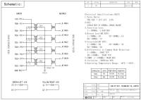 China XFGIGH-STKVDGY8-4 Stacked RJ45 2x4 Ports Shielded w/LEDs Magnetic Integrated for sale