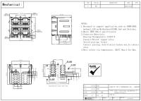 China SI-30163-F 10/100 BT  2X2 Rj45 Female Jack To Ethernet Switches LPJ27434AFNL for sale