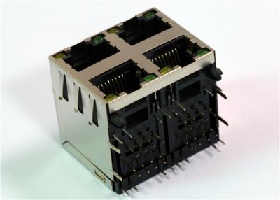 China SI-30163-F 10/100 BT  2X2 Rj45 Female Jack To Ethernet Switches LPJ27434AFNL for sale