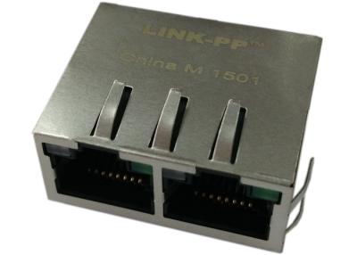 China RT2-14FB4K1A RJ45 1× ×2 Tab up w/ Transformer For 10/100Base-T, w/ LED for sale