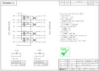 China XRJH-12-01-8-8-X Modular Jack Shielded Right Angle LPJG17303AGNL 25.4mm Length for sale