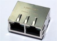 China RTB-16FB9J1F RJ45 1X2 Tab Up 10/100/1000 Base-T Shielded w/LED for sale