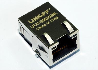 China 7498111120AR Mid PCB RJ45 Jack 1000Base-T SMT Industrial Temp for sale