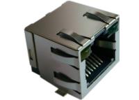 China 634008137521 Horizental Entry SMT R45 Modular Jack Shielded With LEDs for sale