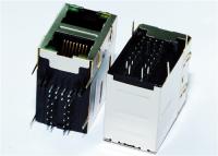 China 0879-2C1R-54 Double RJ45 MagJacks 1x2 100/1000Base-T Integrated Transformer for sale