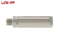 China Panel Mount 2327989-1 M12 8 Pin Male Connector with IDC Termination for sale