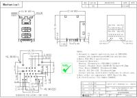 China JW0-0013NL USB With Rj45 Connectors 10 / 100 / 1000Mbps Magnetic for sale