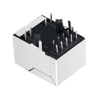 China HY911130A 1x1 RJ45 Connector With Integrated Magnetics And LED for sale