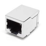 China 1500Vrms Surface Mount SMT RJ45 Connector For PC Mainboard J0C-0006NL for sale