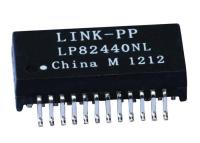 China Single Port L22H003-L 10G Base-T Gigabit Ethernet SMD LAN Transformer for sale
