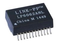 China 1 Port L22N010-0 2.5G Base-T Ethernet Gigabit Transformer Modules SMD for sale