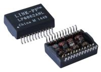 China 1 Port L22N010-0 2.5G Base-T Ethernet Gigabit Transformer Modules SMD for sale