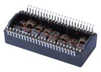 China L24N001-3 2.5G BASE –T SMD Dual Ports Ethernet POE Transformer 60W for sale