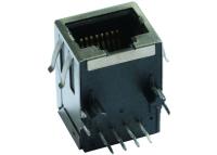 China ARJ11B-MASAO-LU2 10/100 Base-T 1 Port RJ45 Modular Jack with Shielded for sale