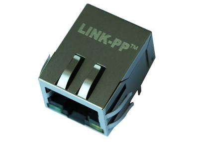 China ARJ11B-MBSAI-A-B-EMU2 Through Hole Rj45 Connector With Magnetics Jack With LED for sale