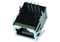 China ARJ11B-MASBF-LU2 1X1 Port RJ45 Modular Connector 10/100 Base-T Without LED for sale